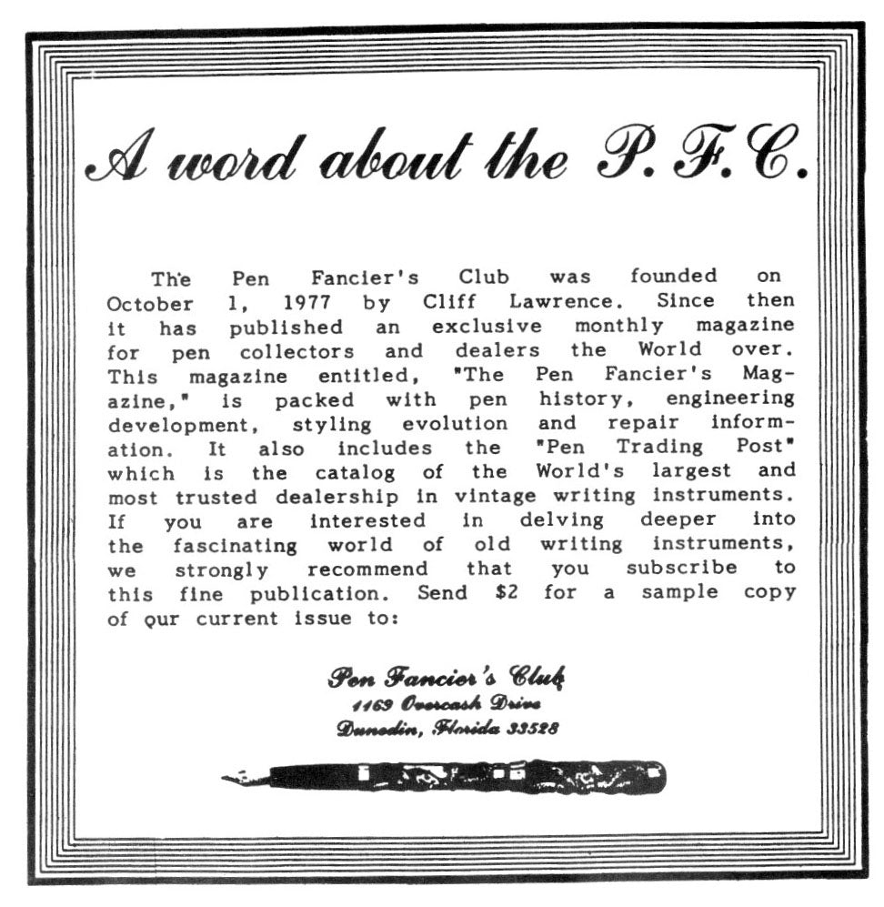 History, Repairs, Current values, by Cliff Lawrence