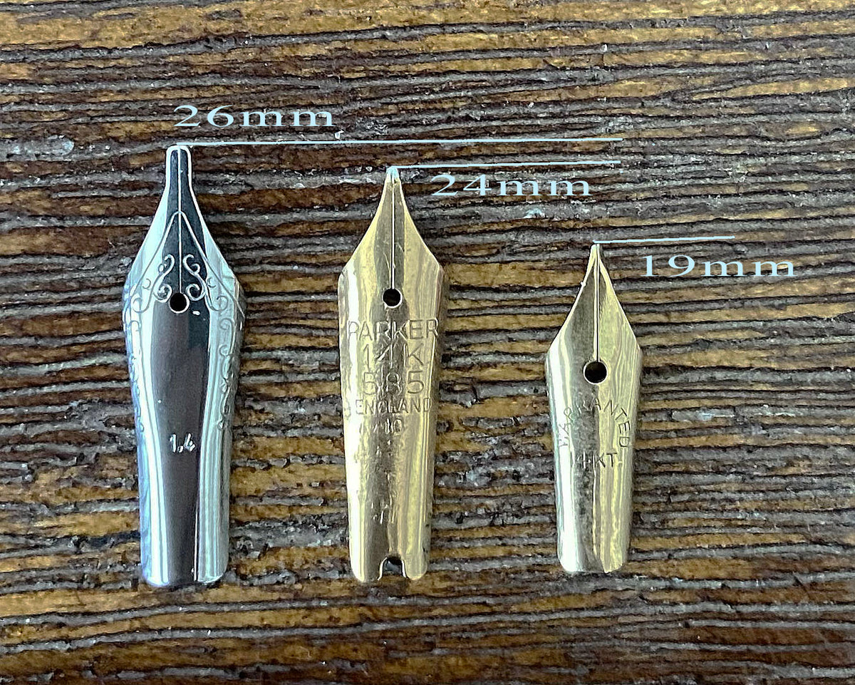 Warranted 14kt., nib & Section, Medium