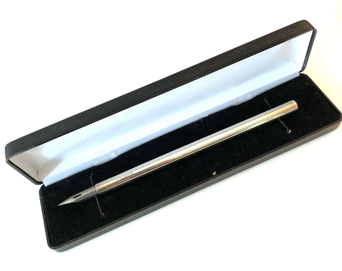 Sterling Silver, plated Dip Pen