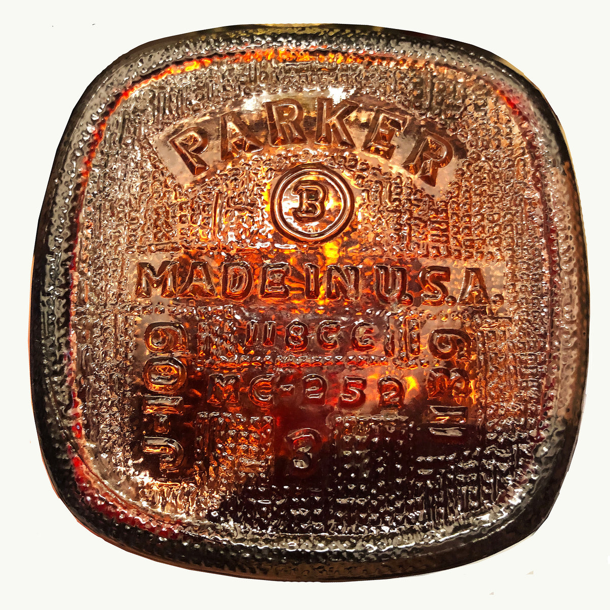 Ink Bottle, Parker Quink, Red