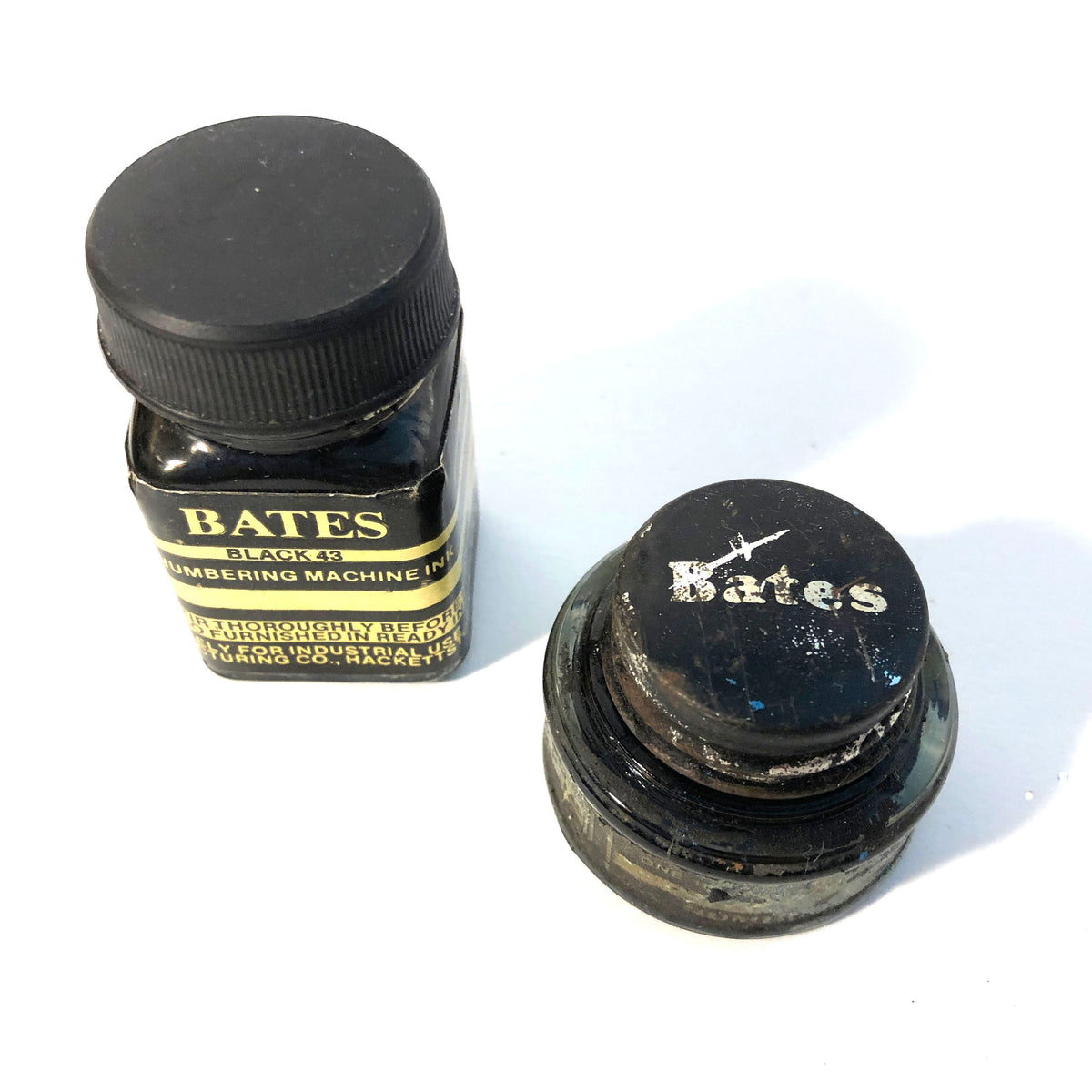Ink Bottle, Bates numbering machine ink